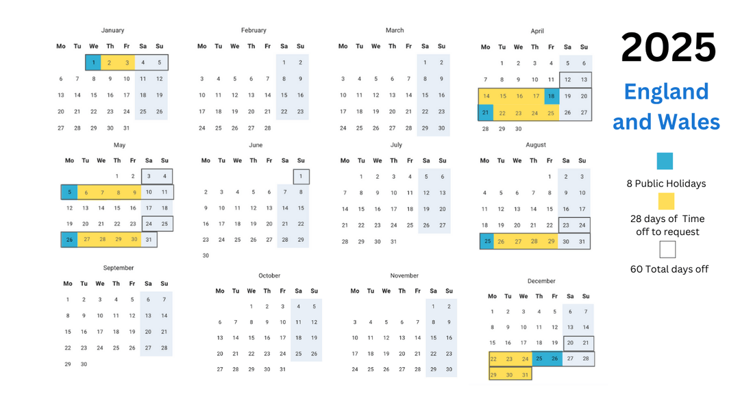 Double Your Time Off | Combine Leave & Public Holidays in 2025